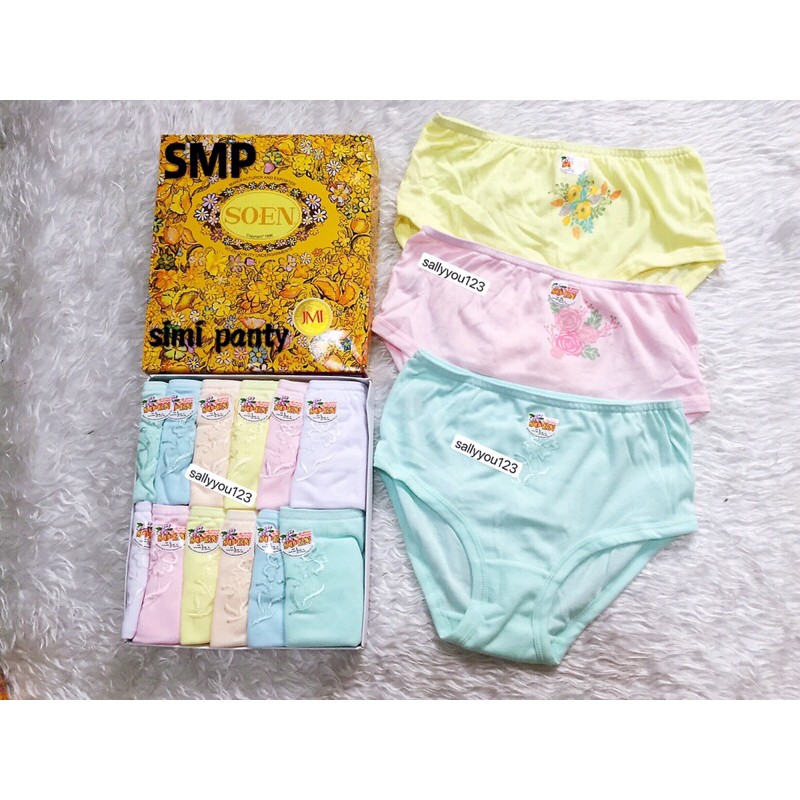 original SOEN SMP simi cotton women’s underwear panty | Shopee Philippines
