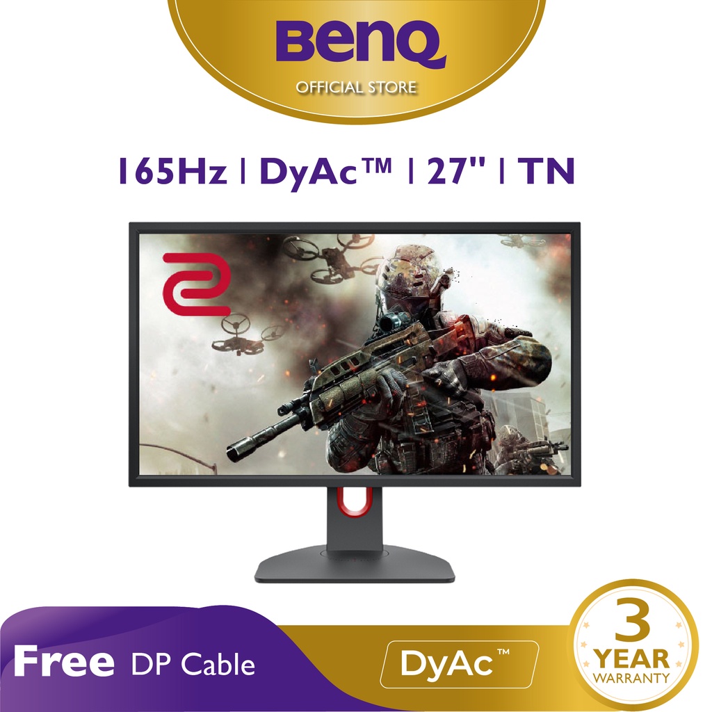 BenQ Zowie XL2731K 1920x1080 165Hz DyAc Xbox X PS5 120 fps Esports Gaming Monitor 27" | Shopee ...