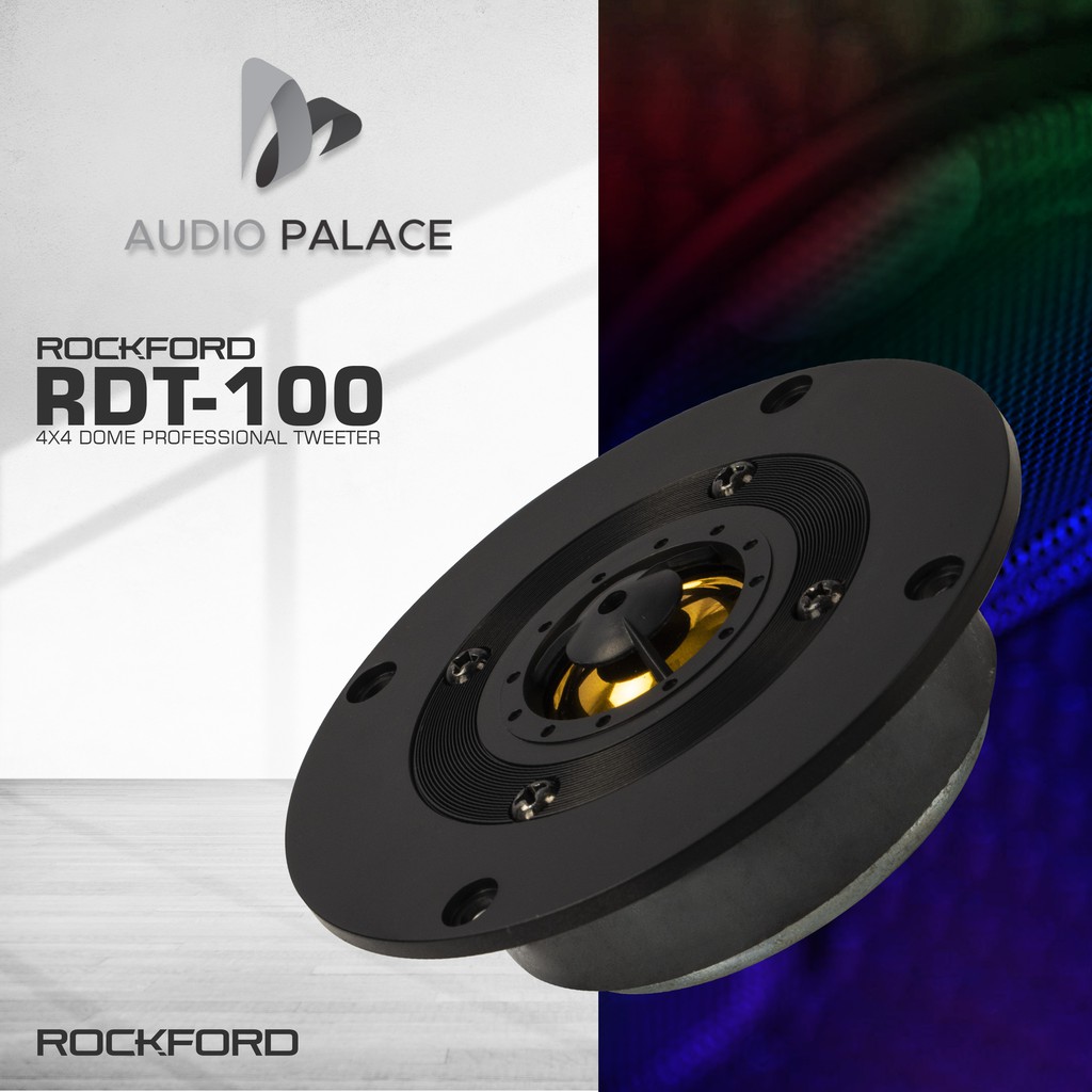 ROCKFORD Dome Tweeter RDT-100 [4 inches] [100 watts] | Shopee Philippines
