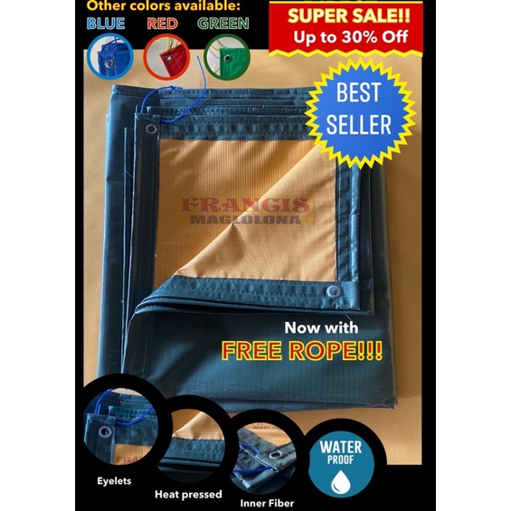 12x14 Feet Mizumo Taiwan/ Tarapal / Tarpaulin(customize size) | Shopee ...