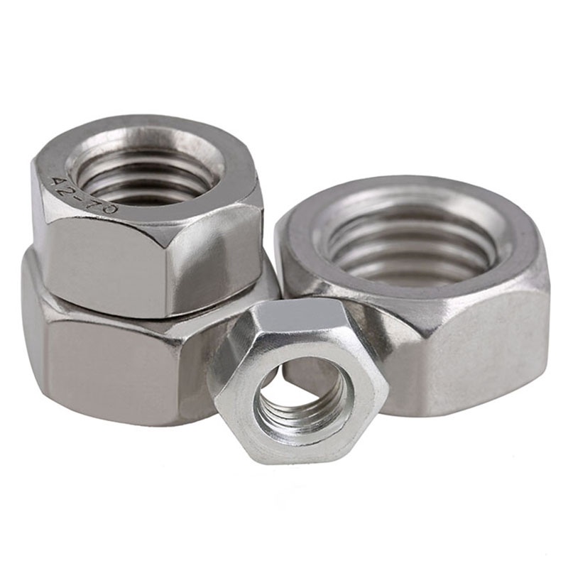 Left Thread Hex Nuts 304 A2 Stainless Nut M4 M5 M6 M8 M10 M12 M14 M16 ...
