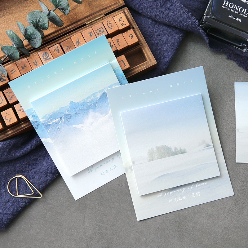 Simple Time Travel Series Sticky Note 30pcs | Shopee Philippines