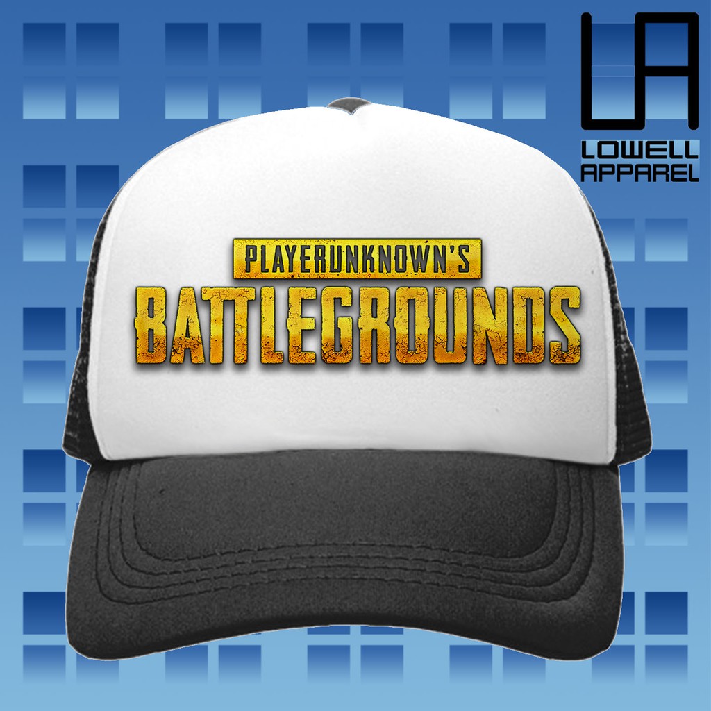 PlayerUnknown's Battlegrounds PUBG Game Logo Baseball Mesh Cap Gamer ...