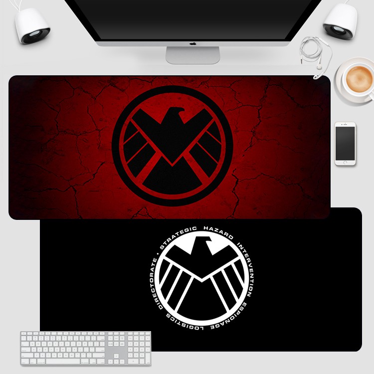 Marvel Mouse Pad Avengers Oversize Table Mat Dc Steel Spiderman Key Pad ...