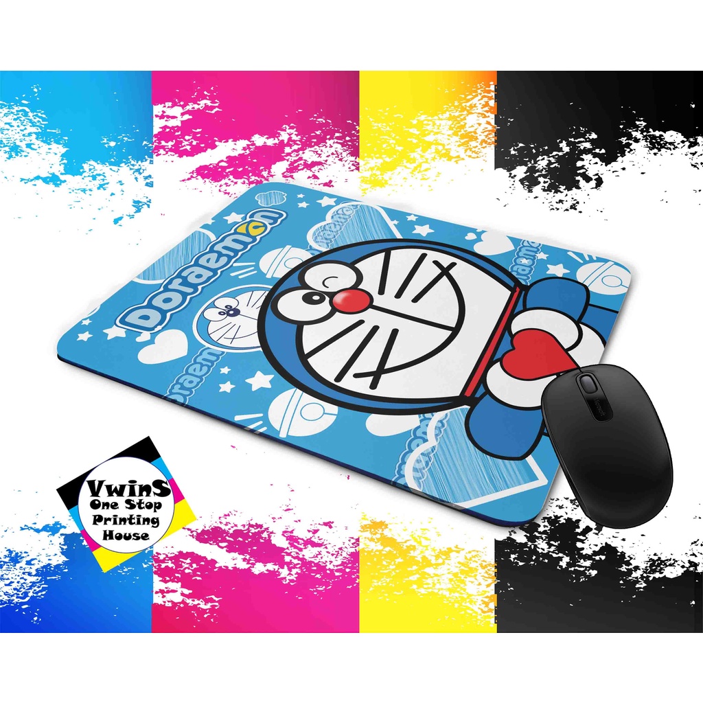 Doraemon Design Mousepad ! Customize Doraemon design mouse pad | Shopee ...
