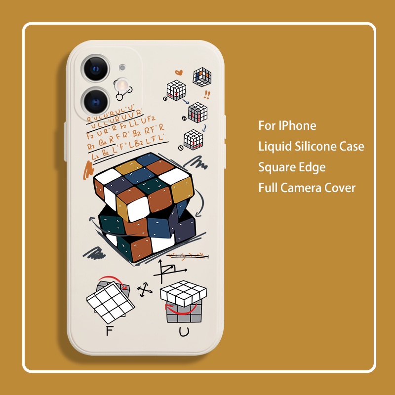 Creative Rubik's Cube Graffiti IPhone 11 Pro 12 mini 14 15 Pro Max 7 8 ...