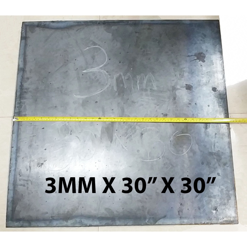 MS BASE PLATE 3MM X 30" X 30" MILD STEEL ...