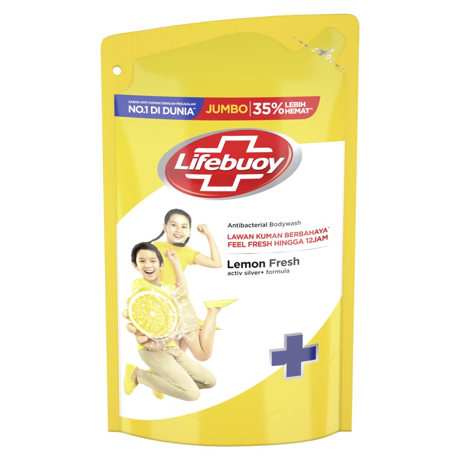 Lifebuoy Fresh Lemon Antiseptic Liquid Bath Soap 400Ml | Shopee Philippines