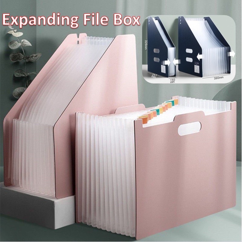 Desk Accordion File Folder A4 Document Organizer Multi-layer Expanding ...