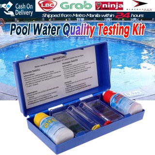 PH Chlorine Water Quality Test Kit Swimming Pool Hydroponics Aquarium ...