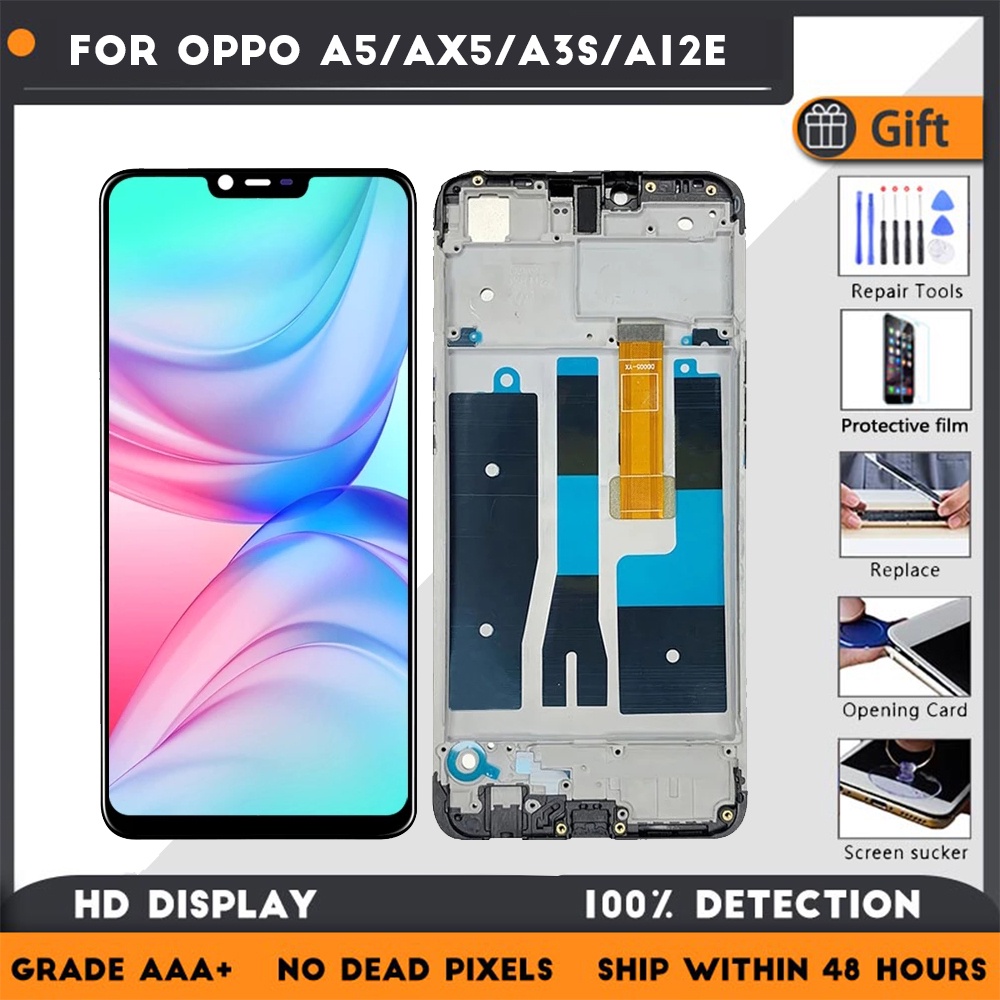 For OPPO A3S A12e A5 AX5 LCD Touch Screen | Shopee Philippines