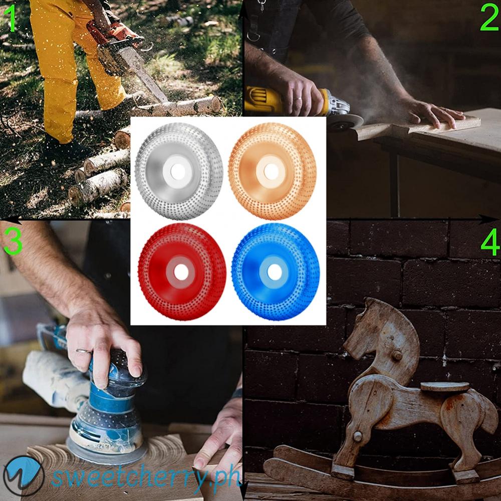 4In Grinding Wood Shaping Wheel Wood Carving Disc with 22mm Arbor for ...
