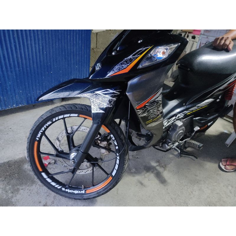 SUZUKI SHOGUN MAGs decal (front&rear) | Shopee Philippines