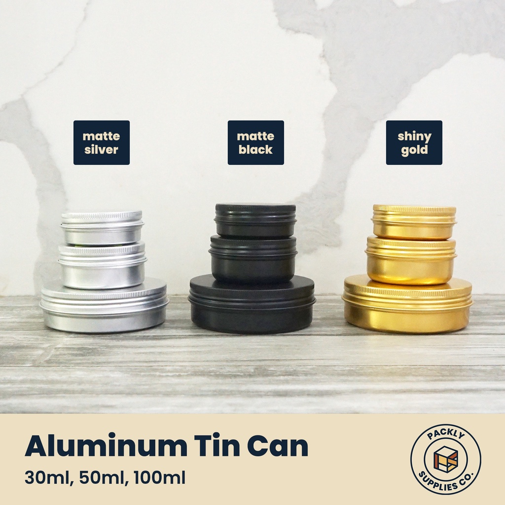 (1PC) Aluminum Tin Can for candles cream cosmetics | Shopee Philippines