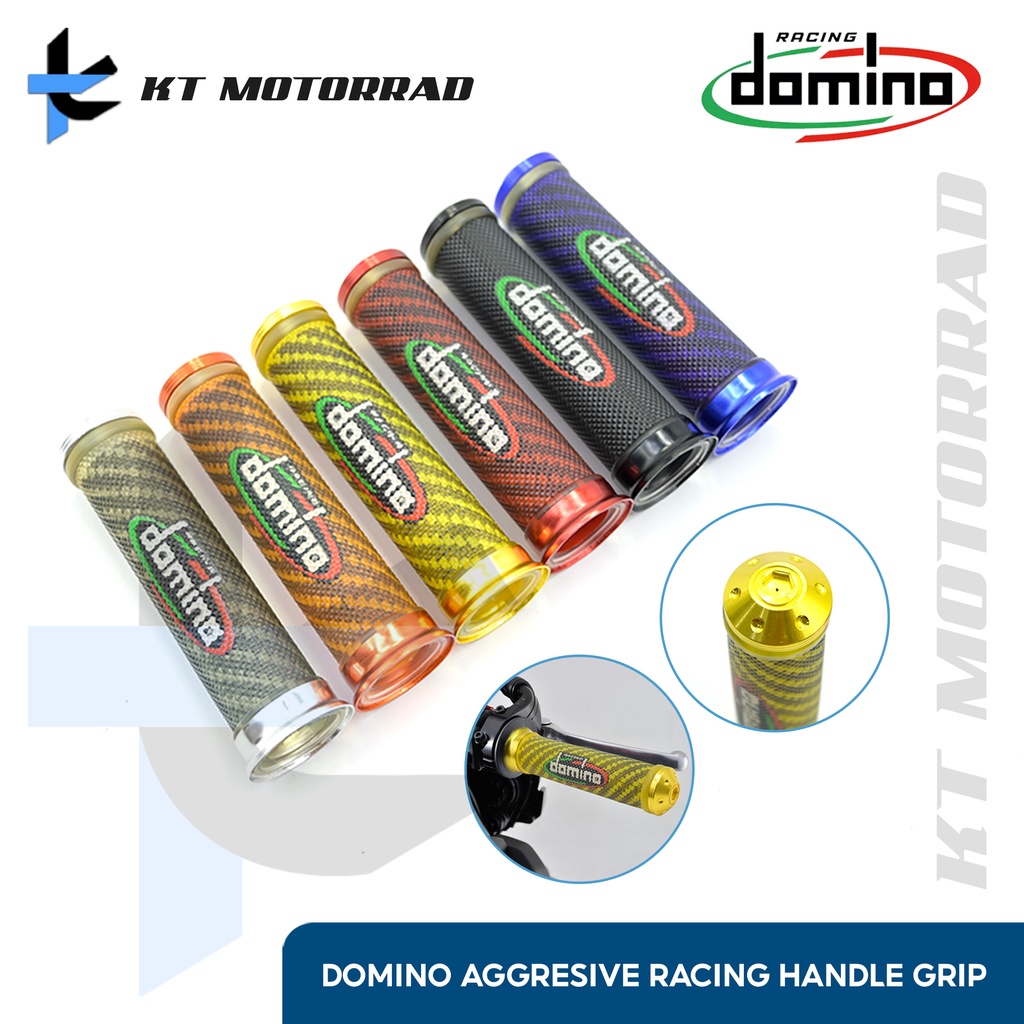 KT Handle Grip A350 Transparent Silione Carbon Gold Bar End Universal ...