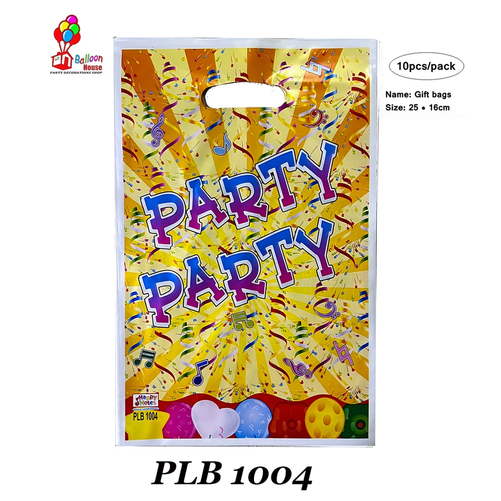10PCS Happy Party Loot bag Factory Direct Children's Birthday Party ...