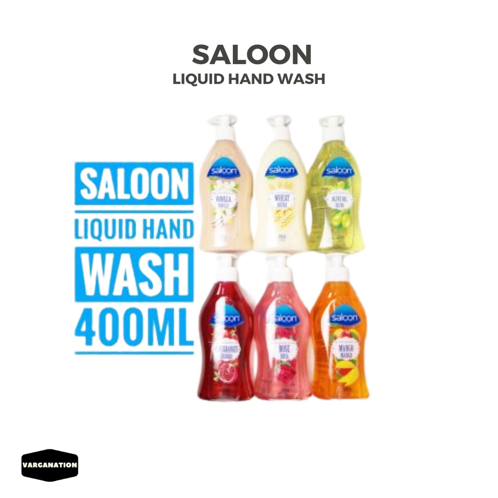 Saloon Lucky Liquid Hand Wash 400ml Pump Bottle Imported and Smells ...