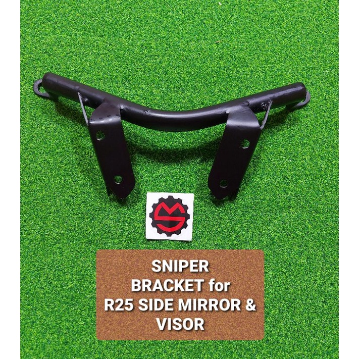 Sniper bracket for R25 side mirror and visor | Shopee Philippines