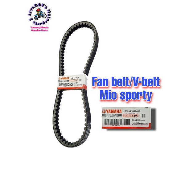 Yamaha Mio sporty Fan belt/V-belt | Shopee Philippines