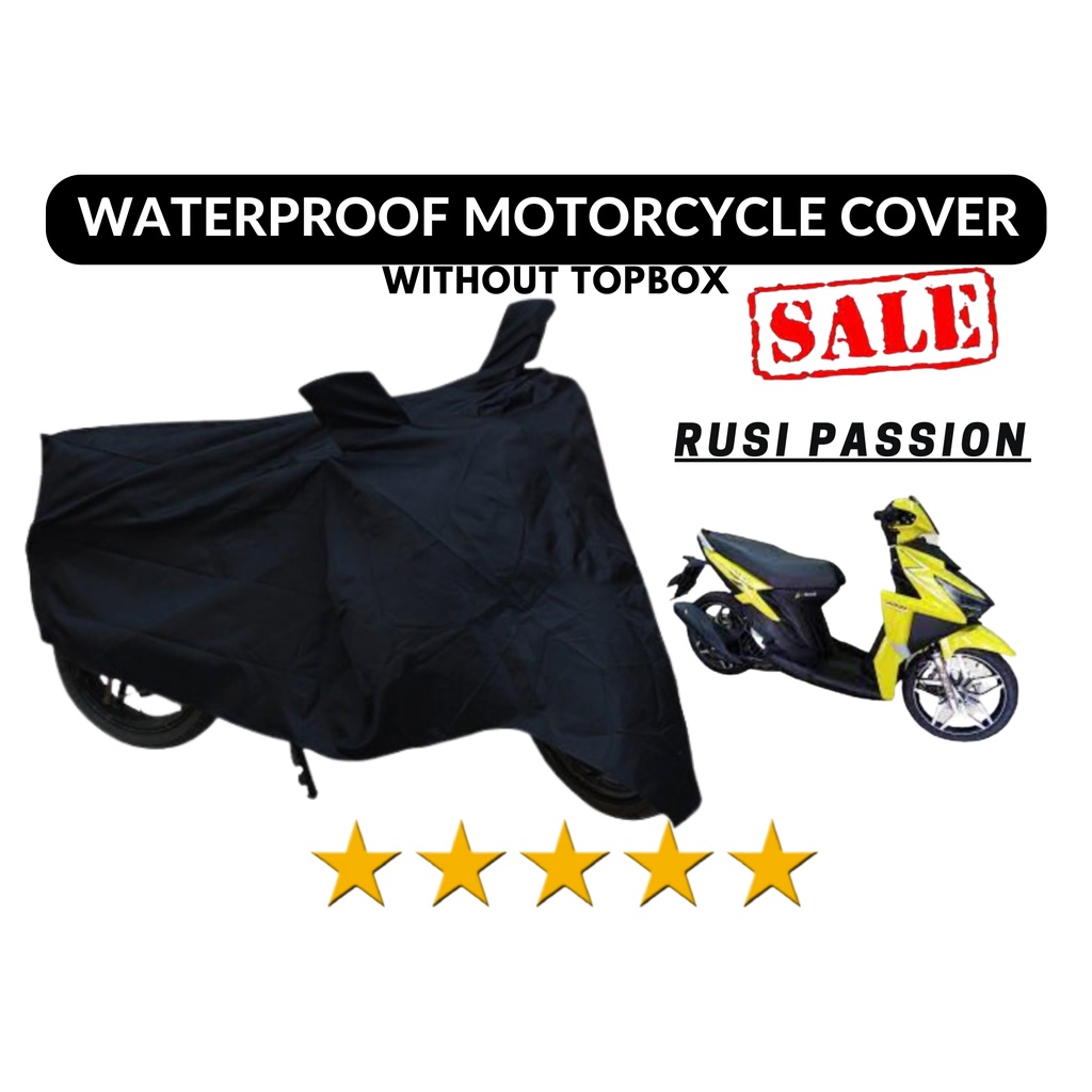 RUSI PASSION MOTORCYCLE COVER / MOTOR COVER FOR RUSI PASSION Waterproof ...