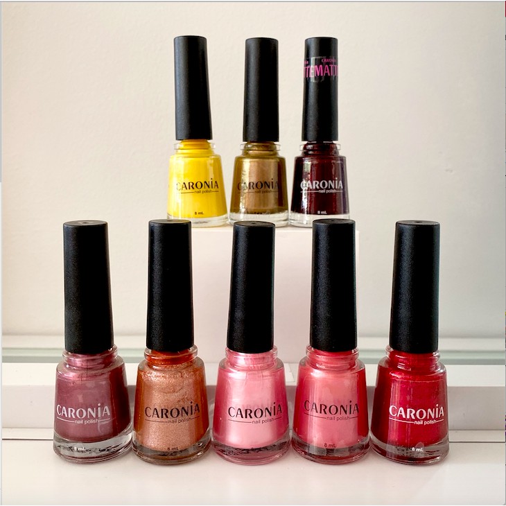 CARONIA Nail Polish Frosted 8mL (Warm Shades) | Shopee Philippines