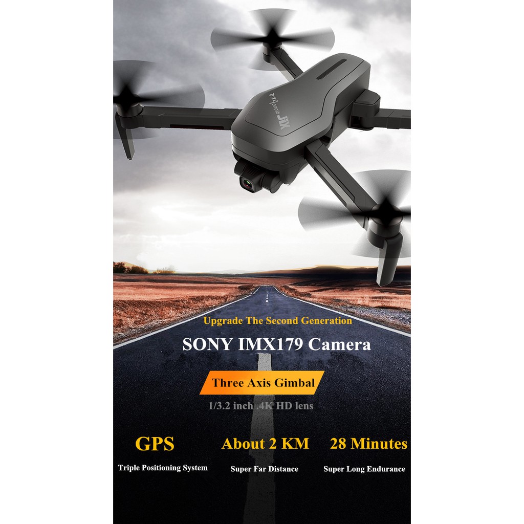 XIL 193 PRO2 Pro 2 GPS Drone with Three-axis Gimbal Brushless Motor ...