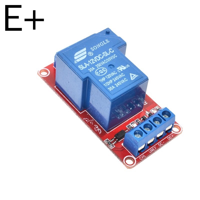 5V 12V 30A Two-way isolation relay module High/low level trigger 5V/12V 30A 1-Channel Relay ...