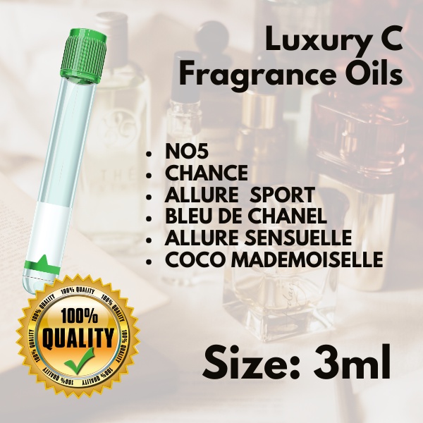 3ml Luxury C Fragrance Oils For Perfume Making / Room and Linen Spray ...