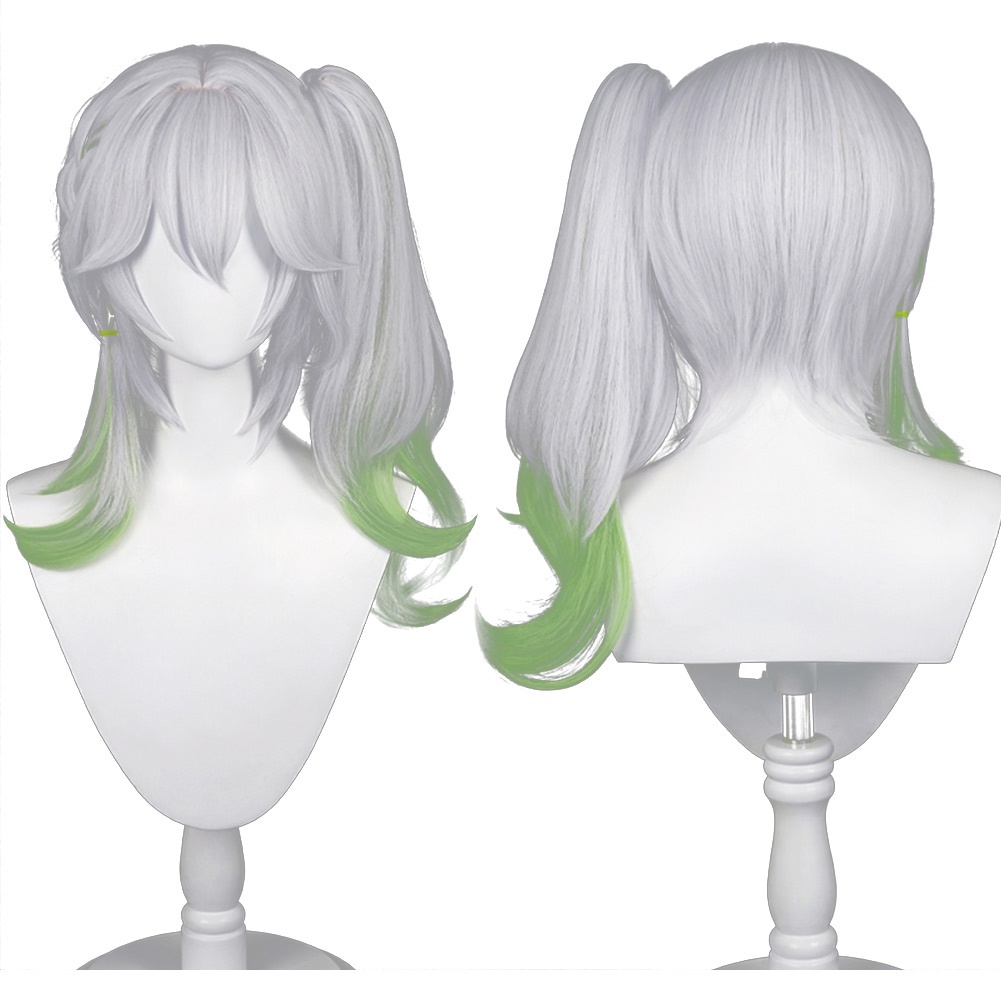 Genshin Impact Cos Nahida Wig High Temperature Resistant Synthetic ...