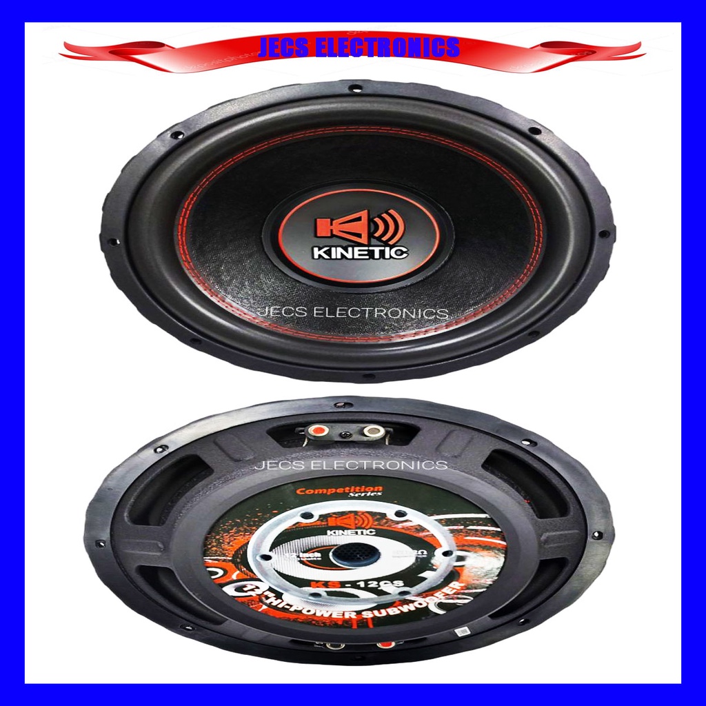 KINETIC 12 INCHES HIGH-POWER SUBWOOFER CAR SPEAKER | Shopee Philippines