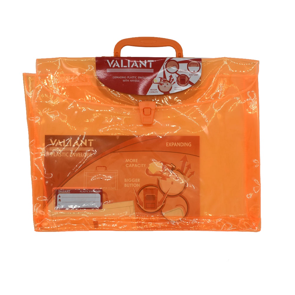 SHOE EXPRESS Expanding Colored Plastic Envelope with Handle | Shopee ...