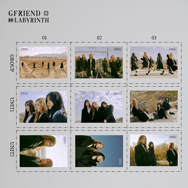 GFRIEND LABYRINTH A4 PHOTO POSTER/PRINT - CROSSROADS | Shopee Philippines