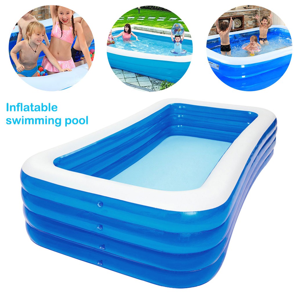 Rectangular Swimming Pool Summer Swimming Pool For Kids Outdoor ...