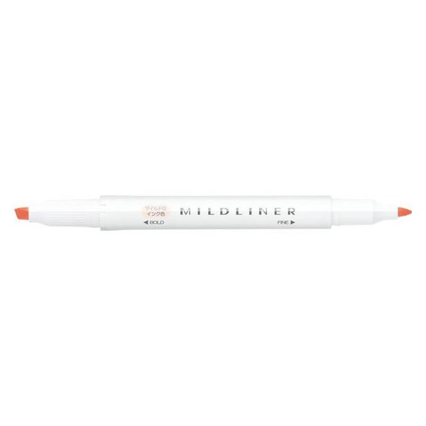 Zebra Mildliner MILD CREAM Double-Ended Highlighter (WKT7-MCR) | Shopee ...