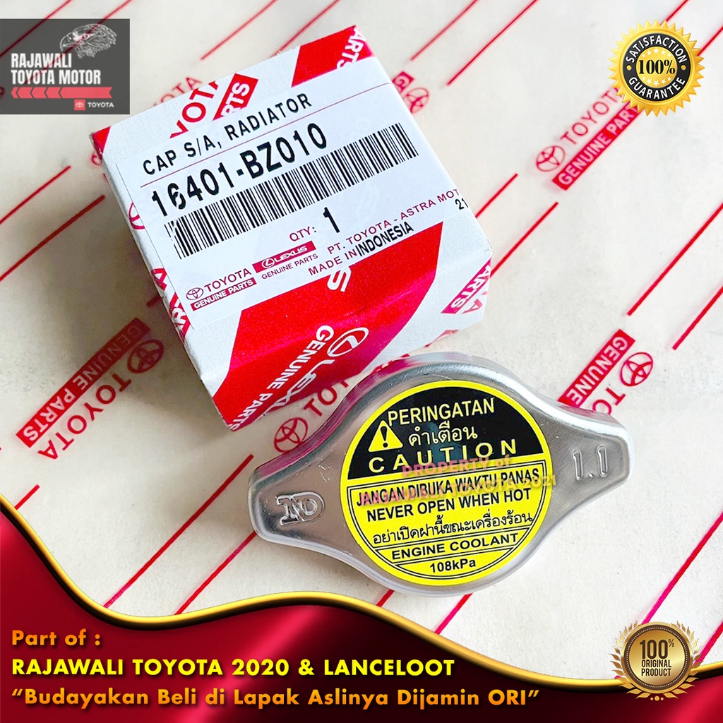 Radiator Cap for Avanza, Rush, Xenia, Vios, Yaris, Terios, Innova ...