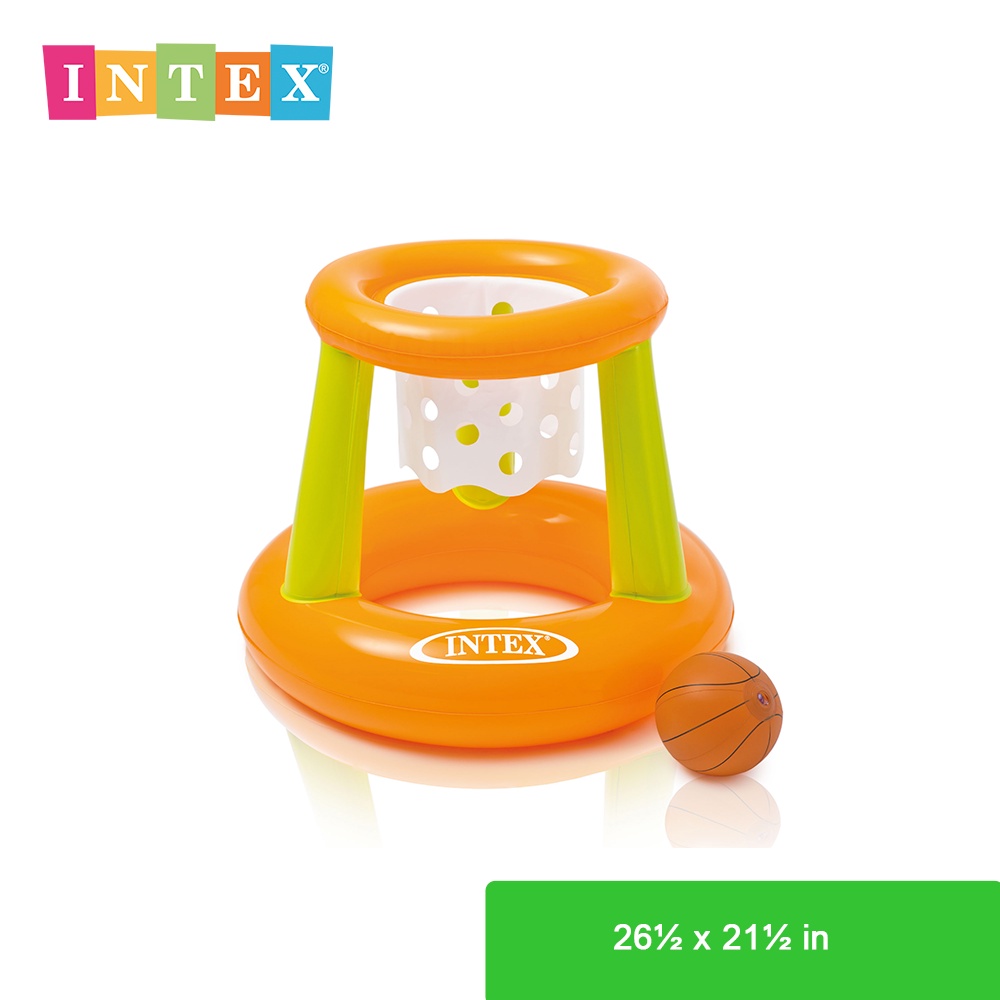 INTEX® 58504 Floating Hoops, Ages 3+ (26½ x 21½ in) | Shopee Philippines