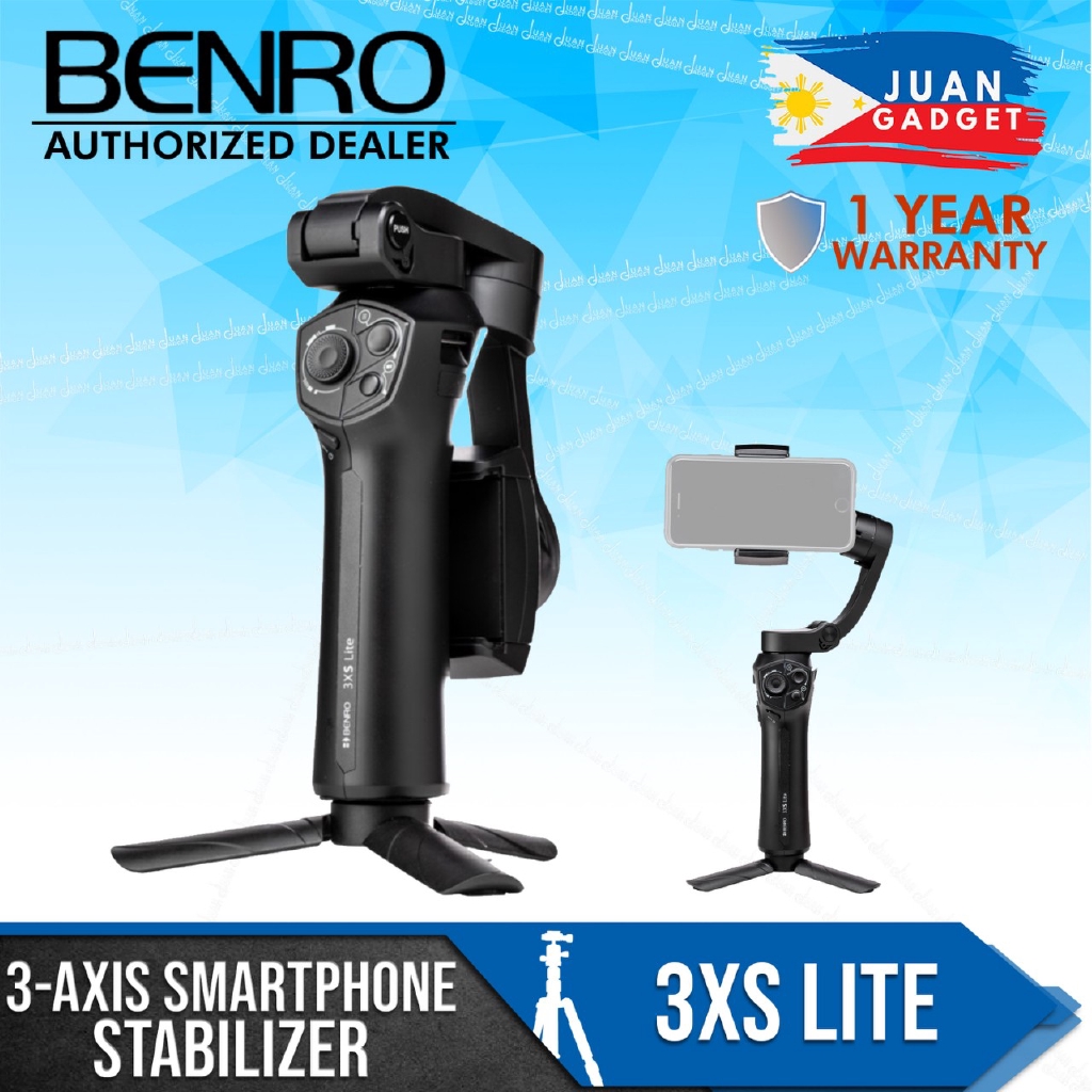 Benro X-Series 3XS Lite 3-Axis Handheld Smartphone Gimbal Stabilizer ...