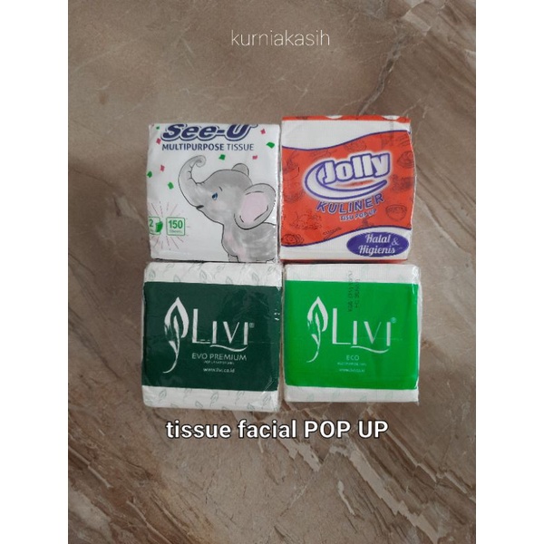 Tissue tissue tissue tissue facial tissue Small POP UP LIVI 150sheet ...