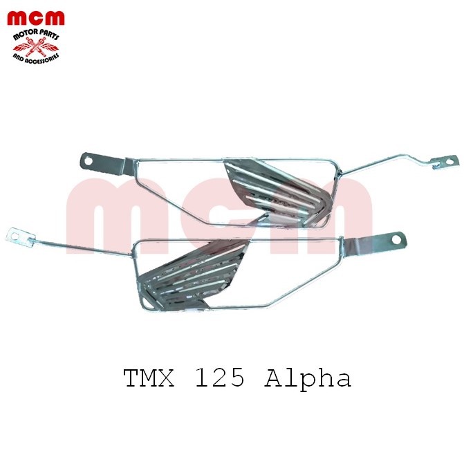 Stainless Side Cover Lock Honda TMX 125 Alpha Rusi TC125 - 150 Macho ...