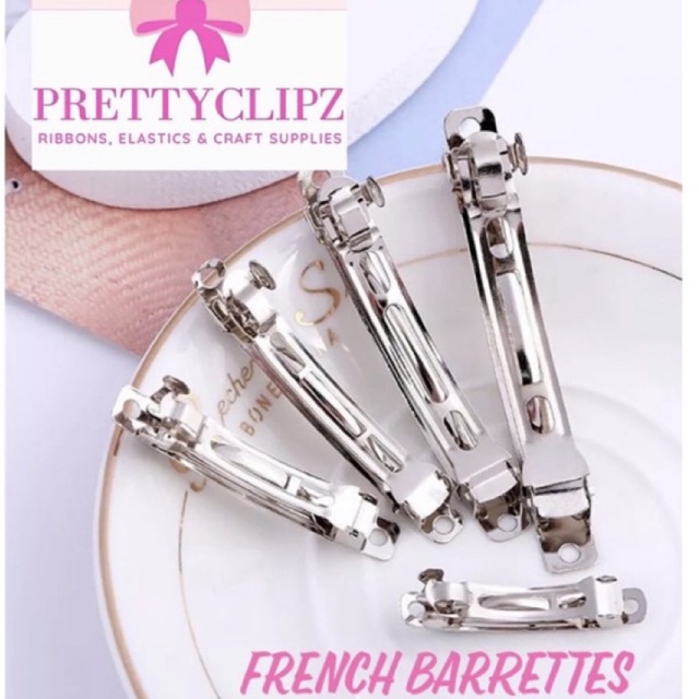 Barette or French Clips 1.5” 2” 2.4” 3.1” & 3.9” | Shopee Philippines