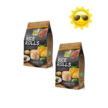 RICE UP BROWN RICE ROLLS (2PACKS) | Shopee Philippines