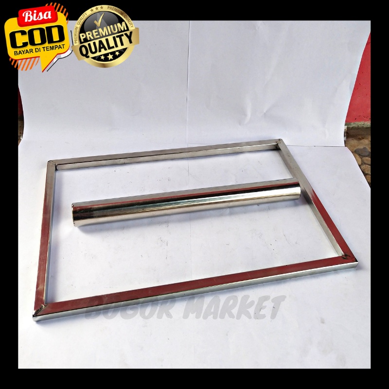Pastry Frame / Pastry Dough Leveling Frame + Rollingpin | Shopee ...