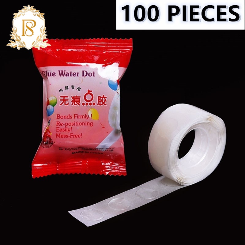 Balloons Glue Adhesive Wedding Party Birthday Decoration Fixed Clip ...