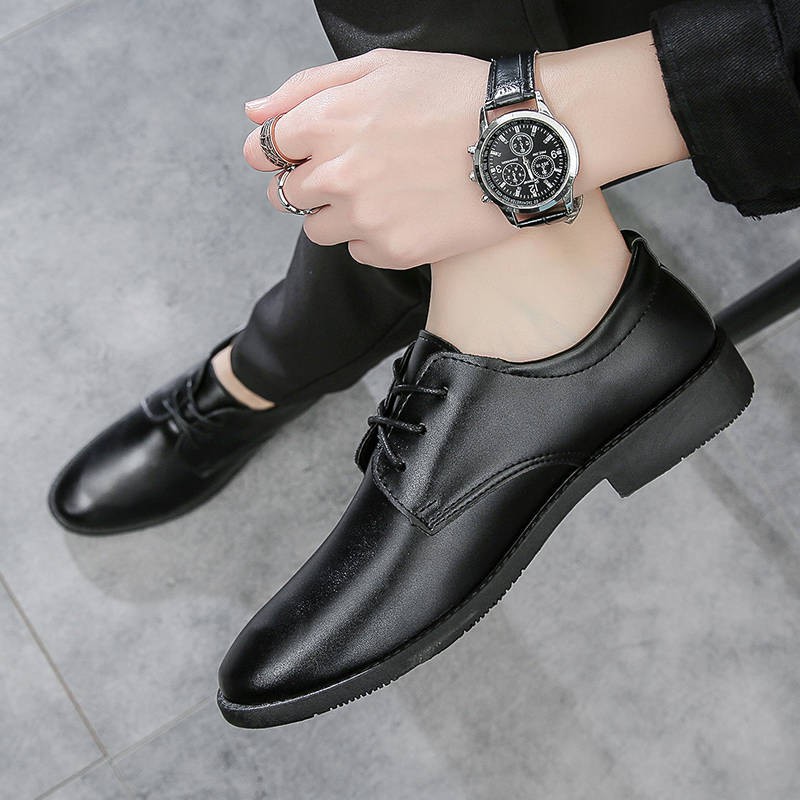 Men's leather shoes+ Men's leather shoes business dress leather shoes ...