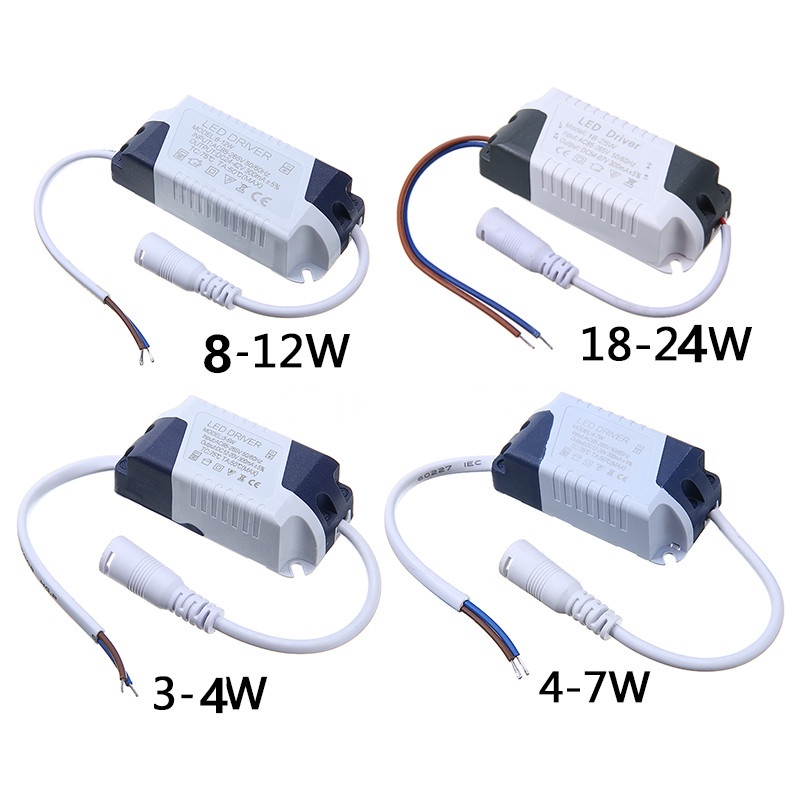 LED Driver 3W 5W 7W 9W 10W 12W 15W 18W 20W 24W 36W Power Supply Unit ...