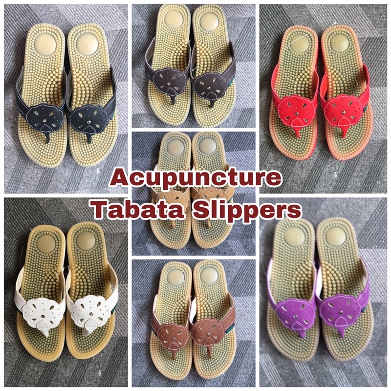 Acupuncture Tabata Slippers for Women | Shopee Philippines