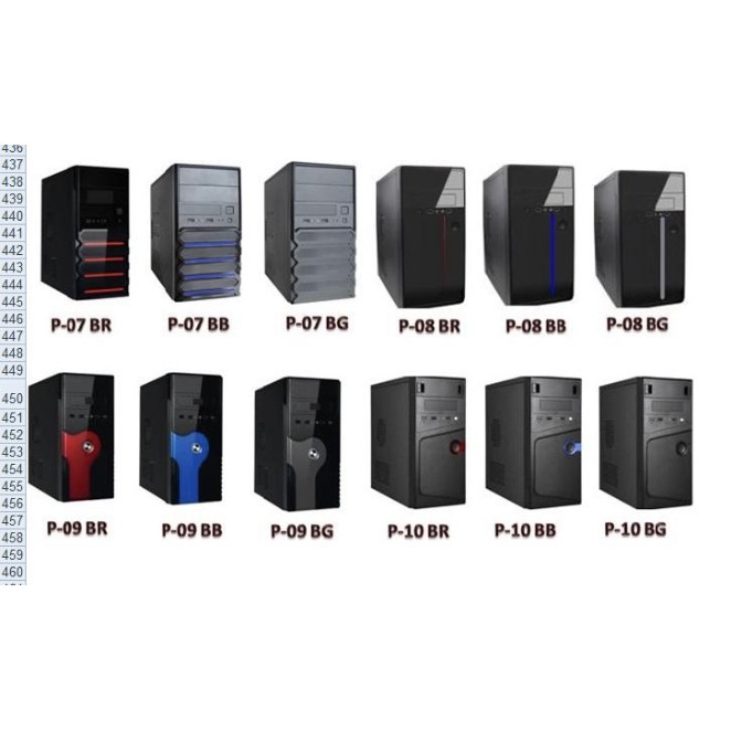 Neutron Assorted No choosing of color CPU Casing with Power Supply 700W ...
