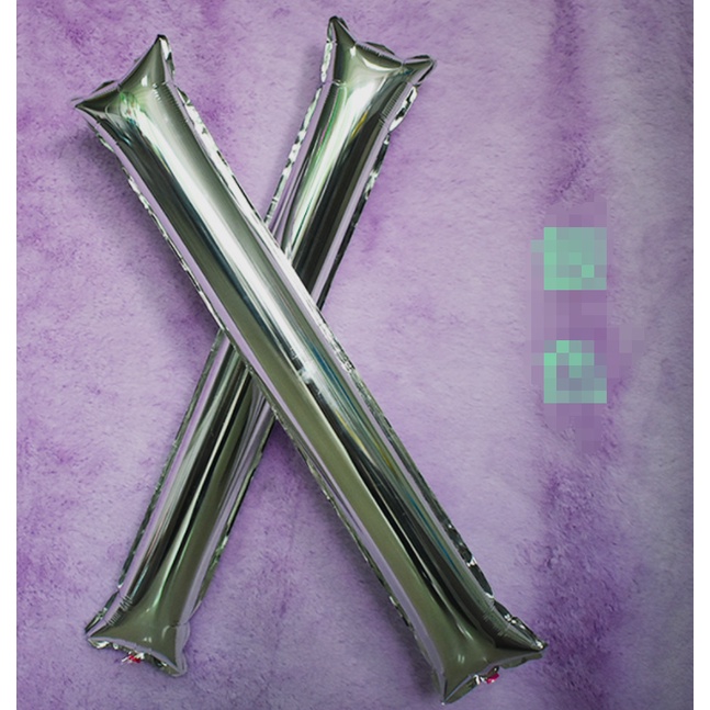 Colorful Cheerstick Hand Held Aluminum Foil Balloon Cheering Balloons ...