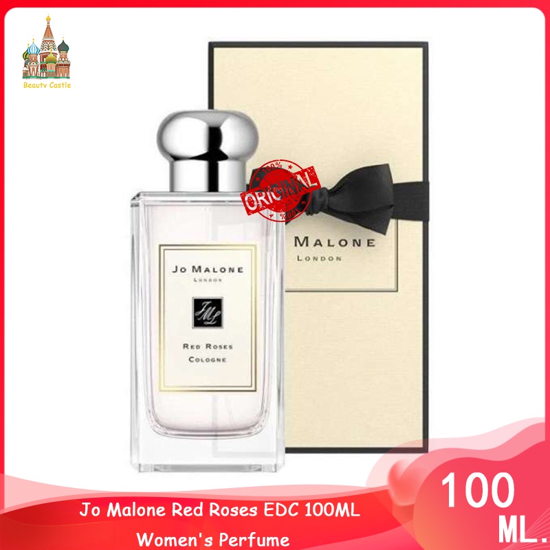 【100% Original】Jo Malone Red Rose EDC 100ml Women's perfume | Shopee ...