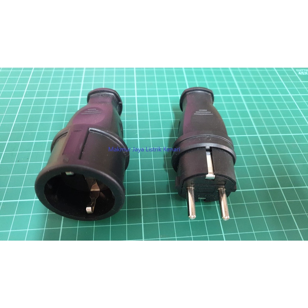 MESIN Rubber PLUG / RUBBER ELECTRICAL PLUG MALE FEMALE MACHINE 1SET ...